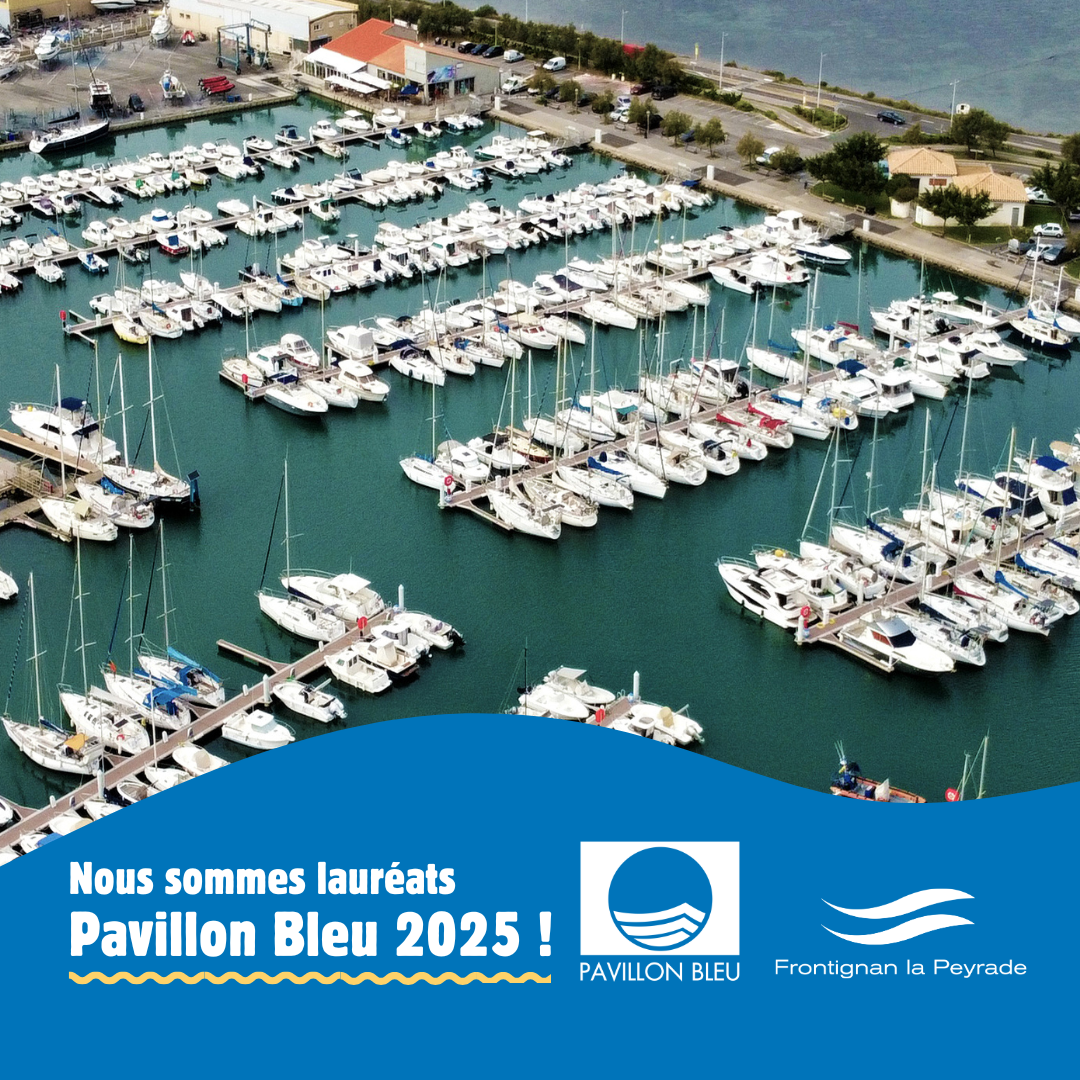 Le Pavillon Bleu décerné au port de plaisance de Frontignan la Peyrade ...